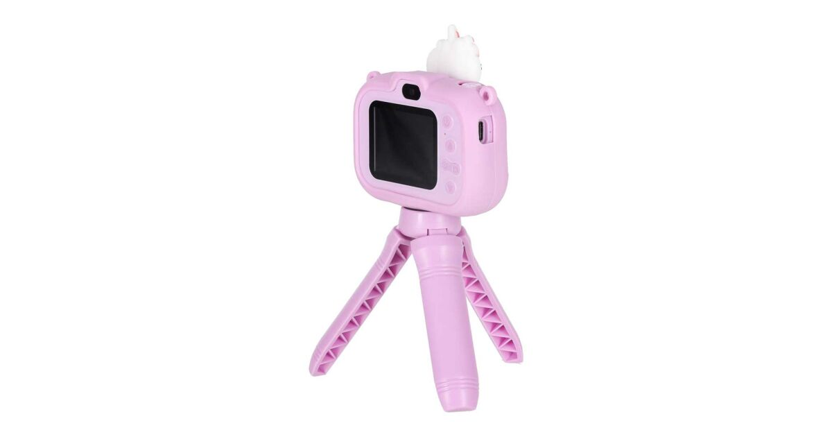 Digitale Kinderkamera mit Stativ, Lila - für Fotos und Videos für ...