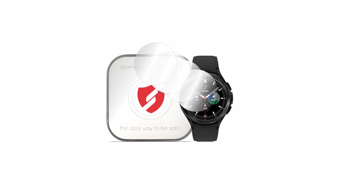 [4 db-os csomag] Samsung Galaxy Watch4 Classic 46 mm-es prémium ...