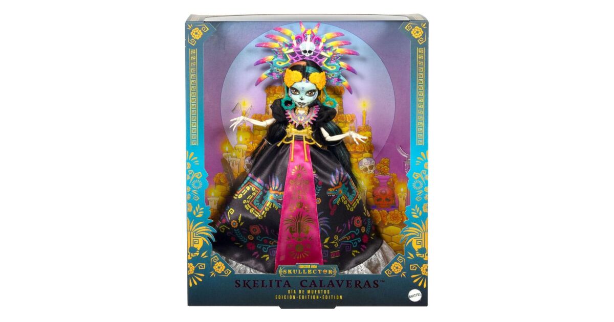 MONSTER HIGH SKULLECTOR BABA SKELITA CALAVERAS - DIA DE MUERTOS KIADÁS ...