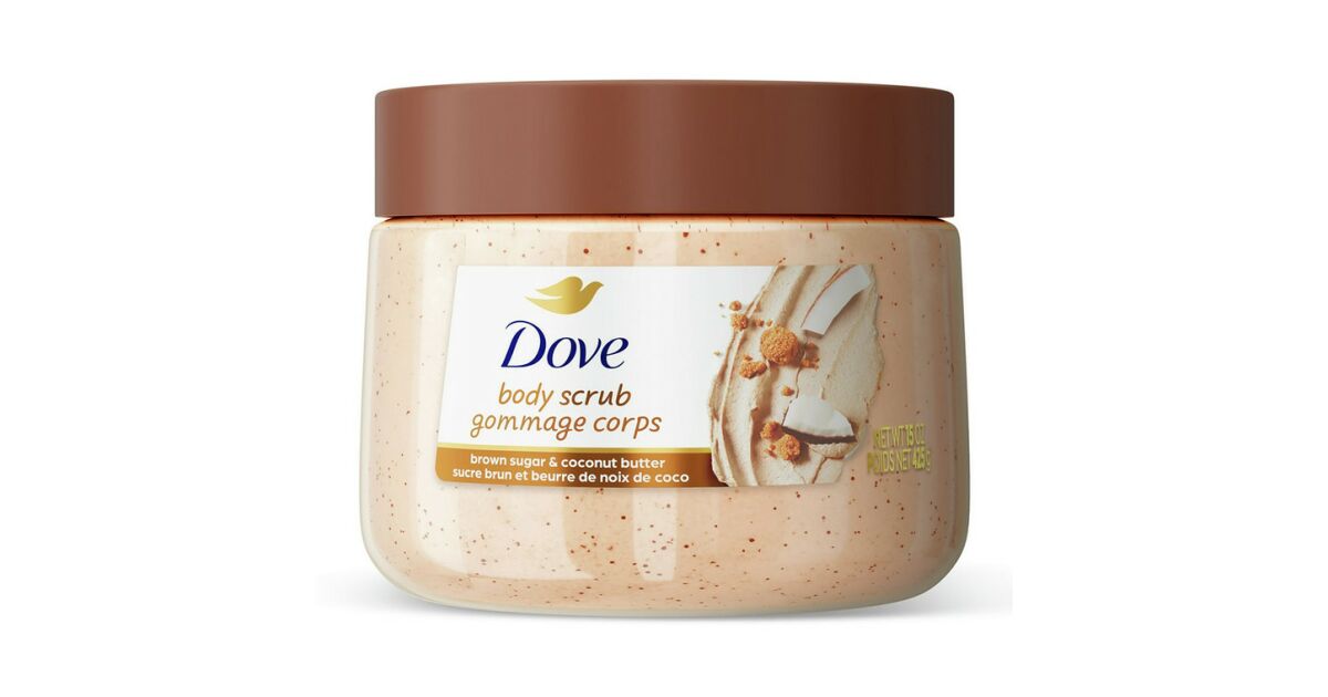 Scrub de corp, Dove, Brown Sugar and Coconut Butter, Exfoliere ...