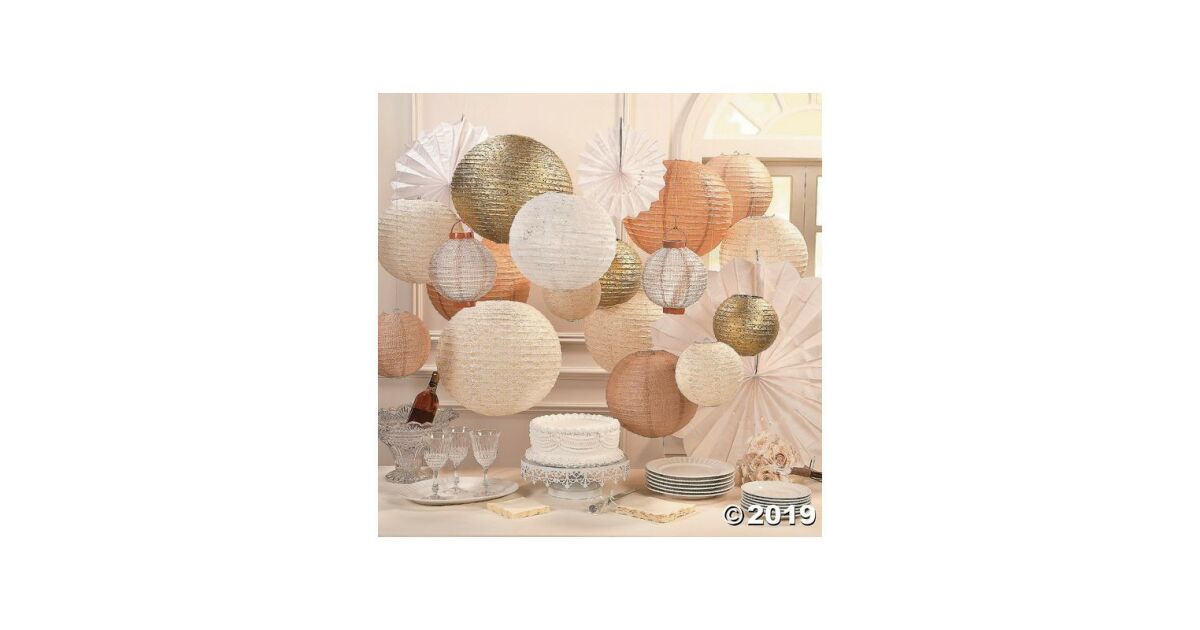Papír lampion fehér 30cm – nyári alkotásokhoz és táborozáshoz | Pepita.hu