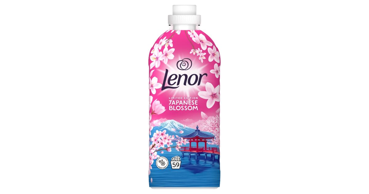 Lenor Japanese Blossom Aviváž 59 praní, 1239 ml | Pepita.com