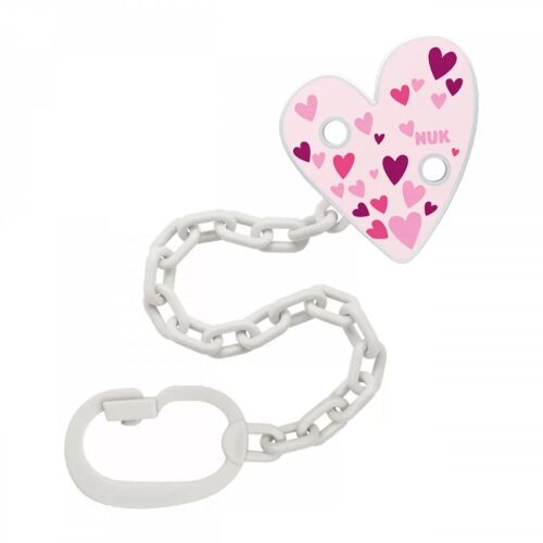 NUK Schnullerkette, rosa | Pepita.com