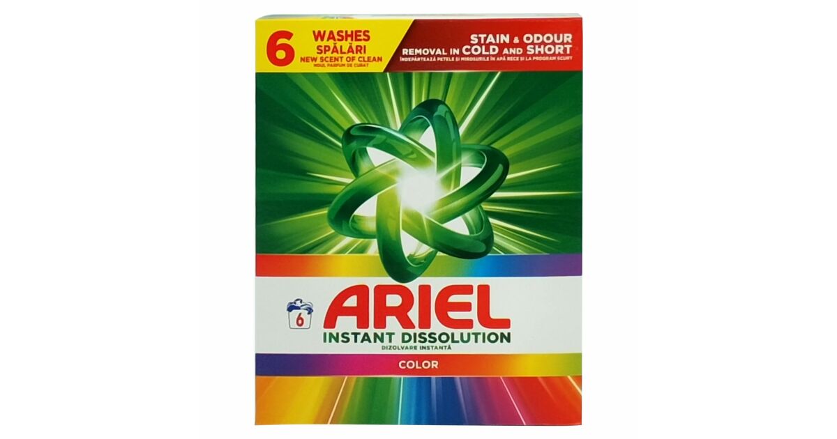 Detergent pentru Rufe Automat, Ariel, 390 g Color 6 spalari | Pepita.com
