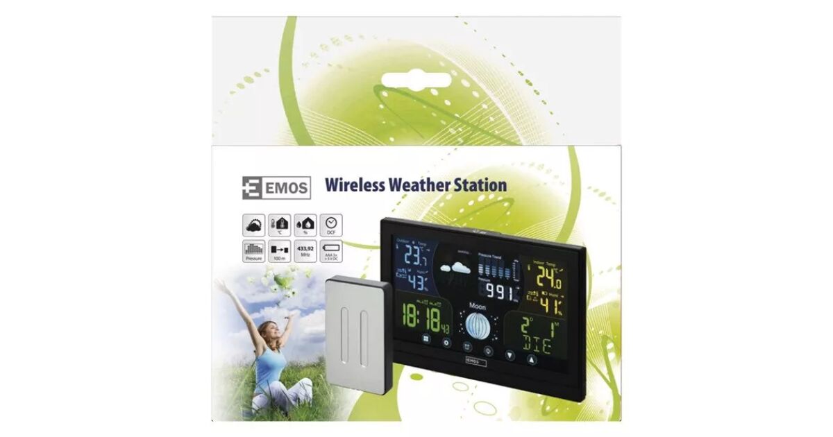Emos E6018 meteorologická stanica | Pepita.com
