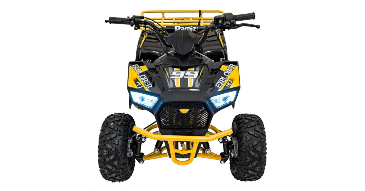 Quad Benzină 110CC EXPLORER - Albastru | Pepita.com