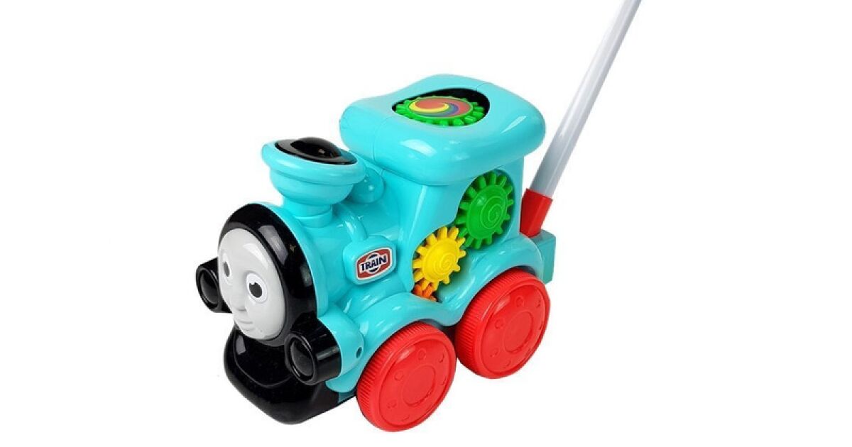 Jucărie de Împins Interactivă Trenuletul Magic, cu Aripi Mobile și ...