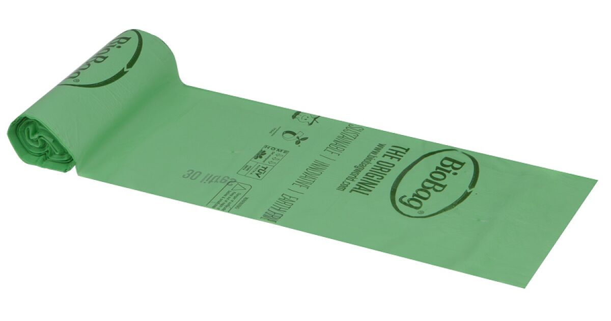 BioBag, zsákok szerves és vegyes hulladékhoz, 100%-ban biológiailag ...