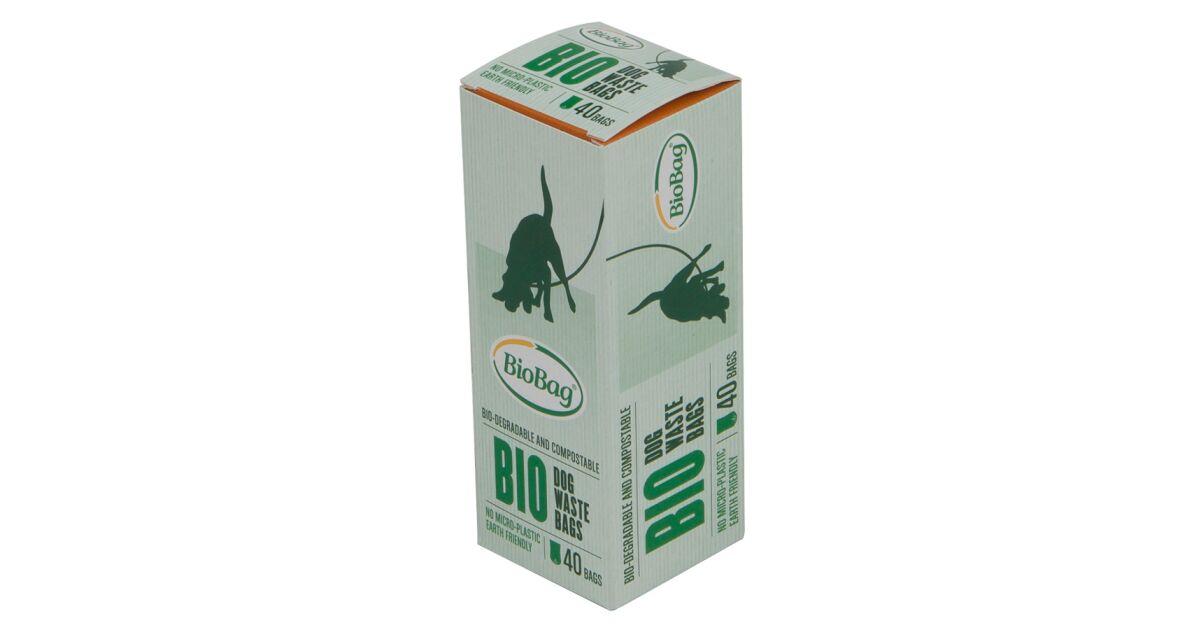 BioBag, kutyapiszkos zsákok, 100%-ban biológiailag lebomló és ...