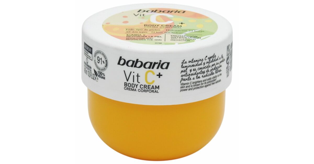 Babaria Crema Corp 400 ml Vitamina C | Pepita.com