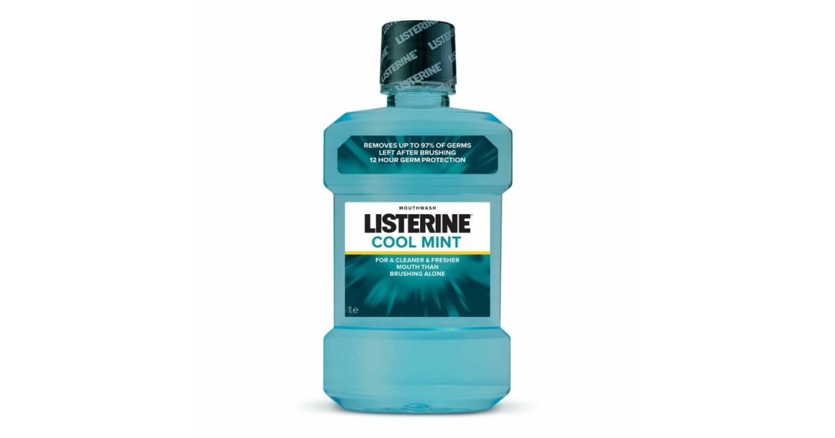 Apa de Gura, Listerine, 1 L Cool Mint | Pepita.com