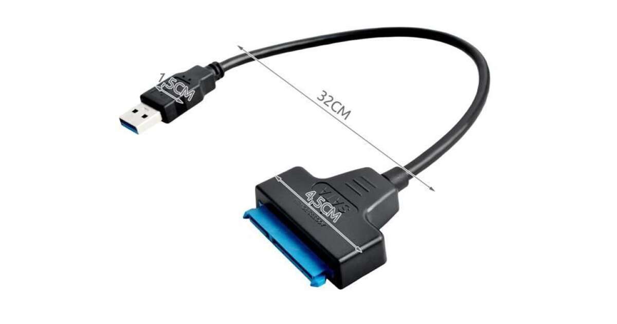 USB 3.0 SATA adapter for HDD SSD Adapter | Pepita.com