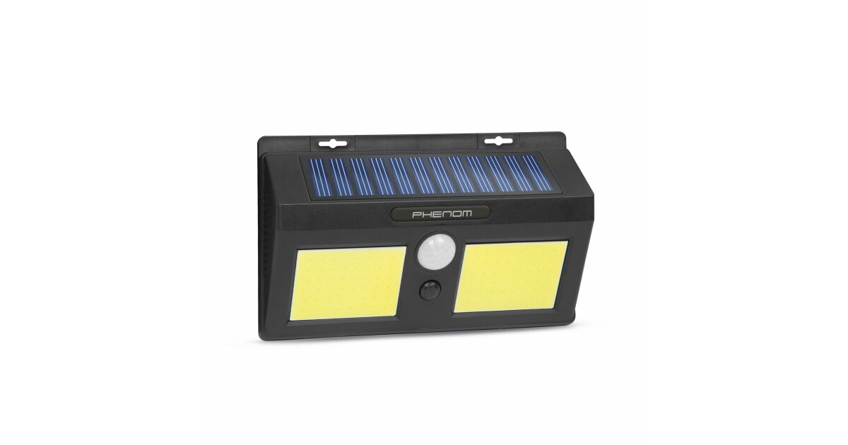 Proiector solar LED COB perete senzor miscare 300lm IP65 2400mAh ...