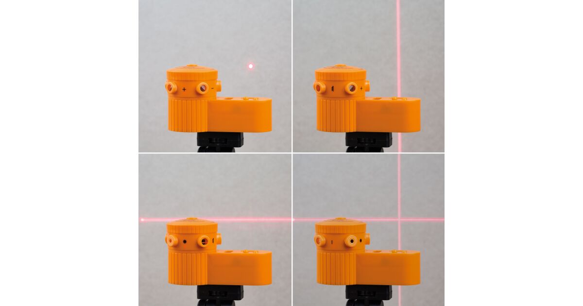 Nivela Laser Mini cu Trepied si Proiectie Cruce, Nivel Laser Compact ...