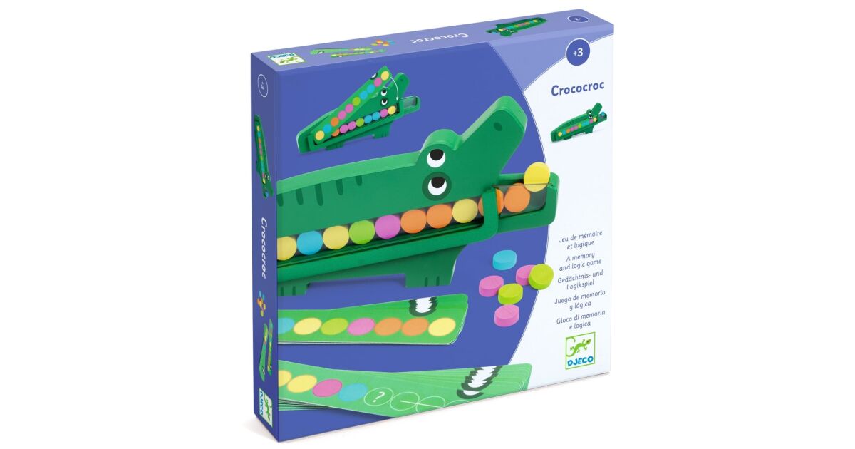 Lernspiel Crococroc von Djeco | Pepita.com