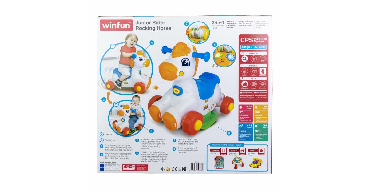 WINFUN WIPPELROß 2-IN-1 INTERAKTIV | Pepita.com