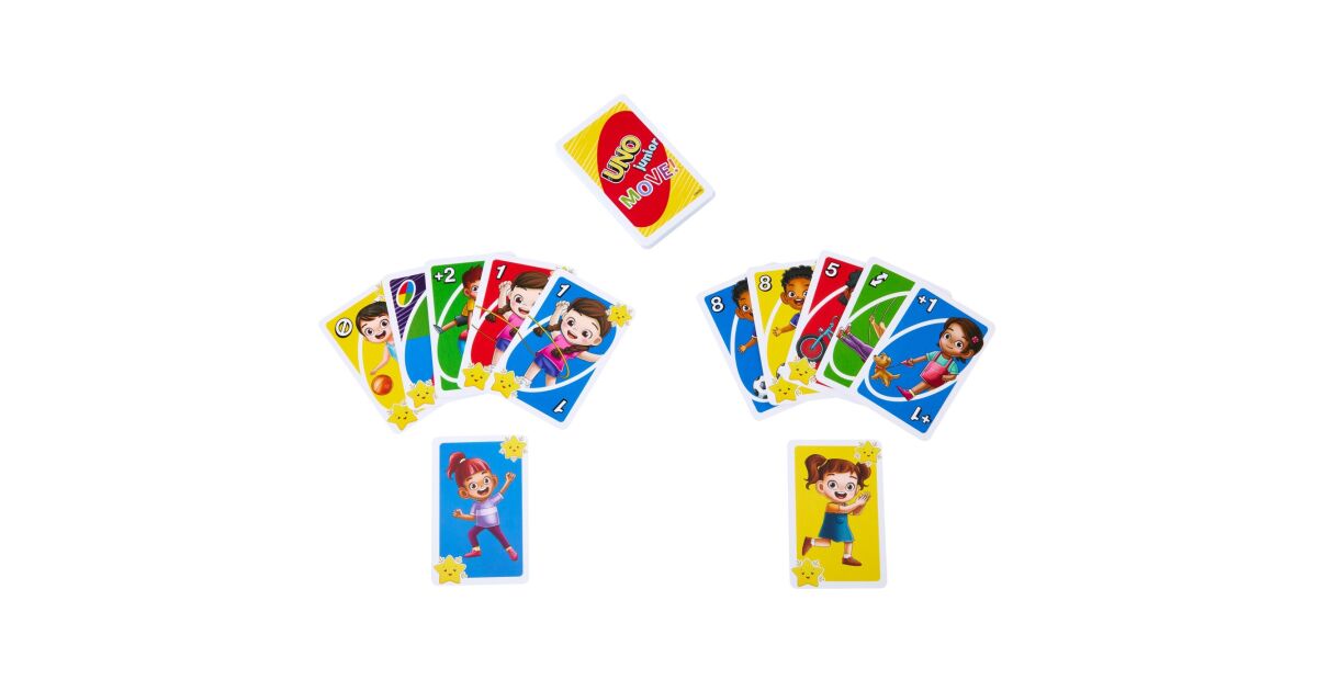 KARTOVÁ HRA UNO JUNIOR MOVE | Pepita.com