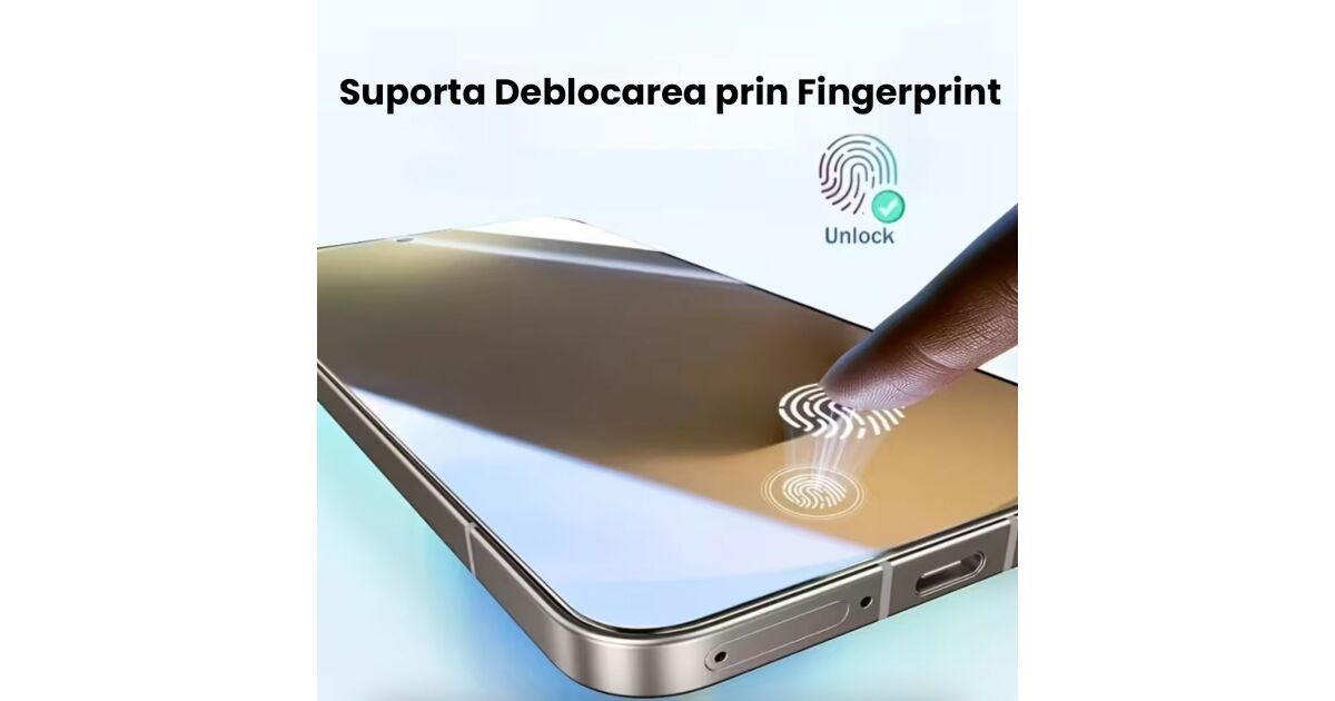 Folie Securizata pentru Samsung Galaxy S24 FE, Alista Home, Sticla ...