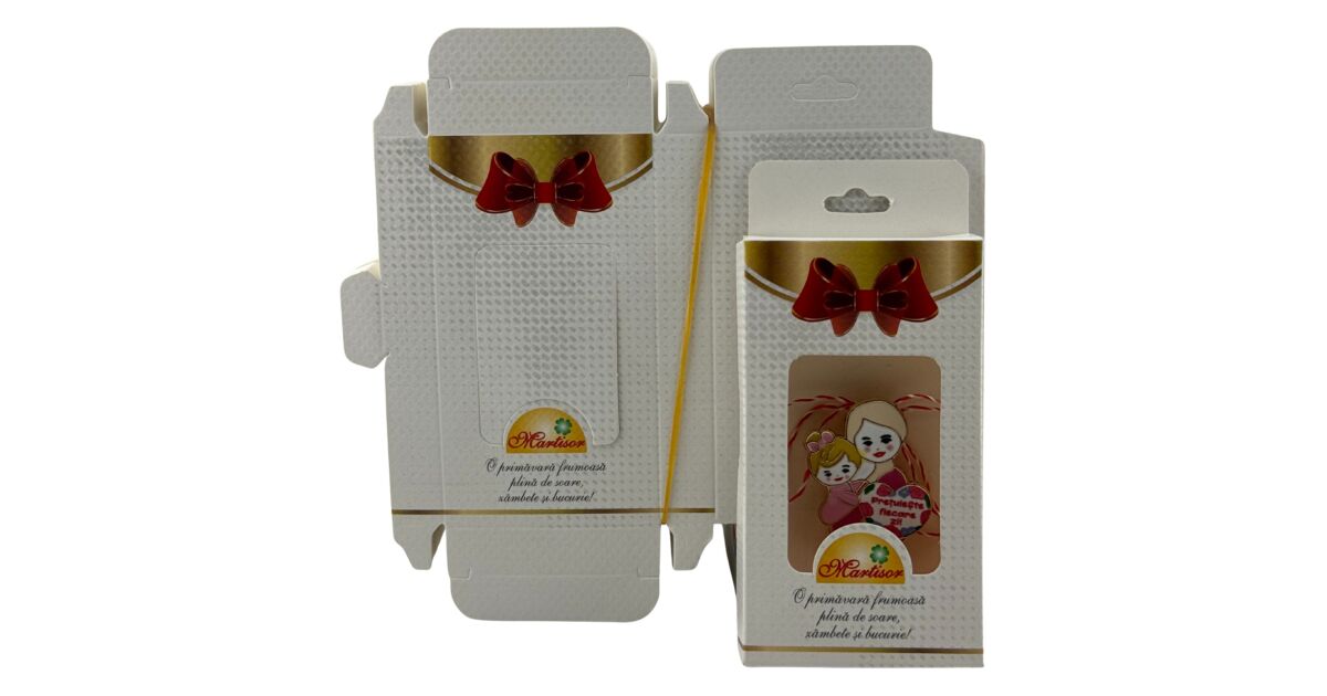 Set 200 Bucati Ambalaje de Carton pentru Martisoare, Alista Home, Cutii ...