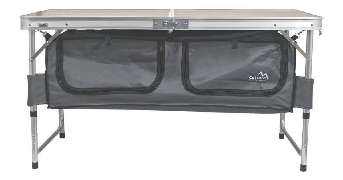 Cattara BLED skladací kempingový stôl 60 × 120 × 70 cm | Pepita.com
