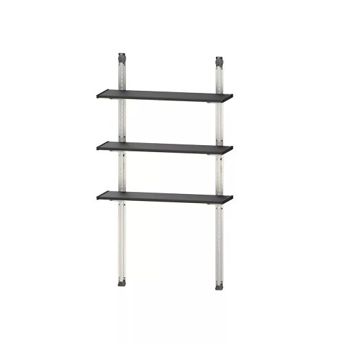 Shelving Kit kovový stojan s 3 policami, 100 cm | Pepita.com