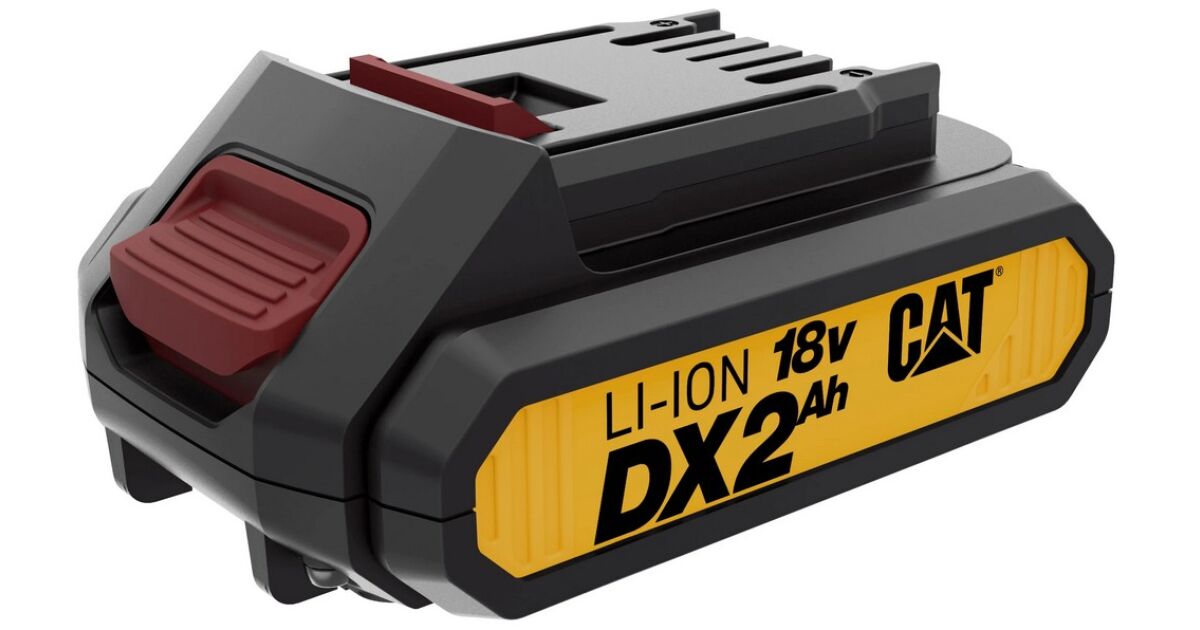 Acumulator CAT DXB2 Power+ Click Stop 18V 2.0Ah Li-ion, cu indicator ...