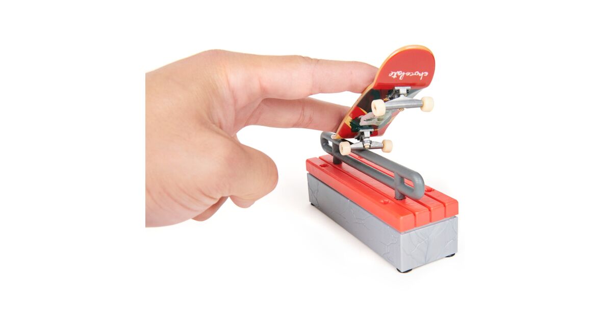 TECH DECK SET MIT HINDERNIS FINGERBOARD JAMES | Pepita.com