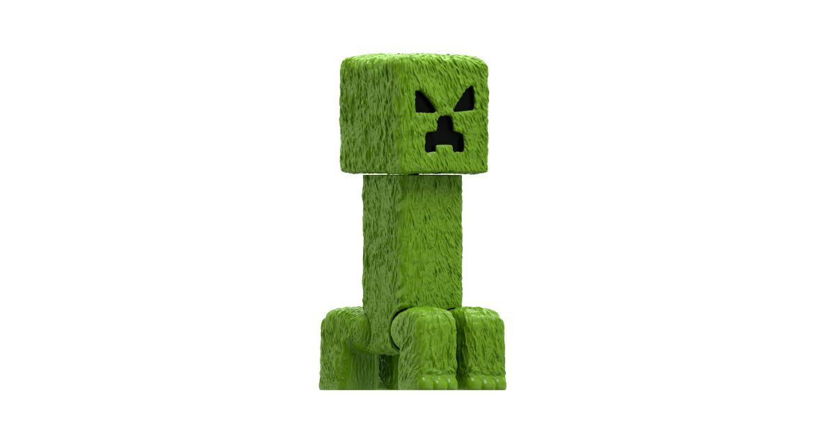 MINECRAFT FIGURINE CREEPER 30CM | Pepita.com