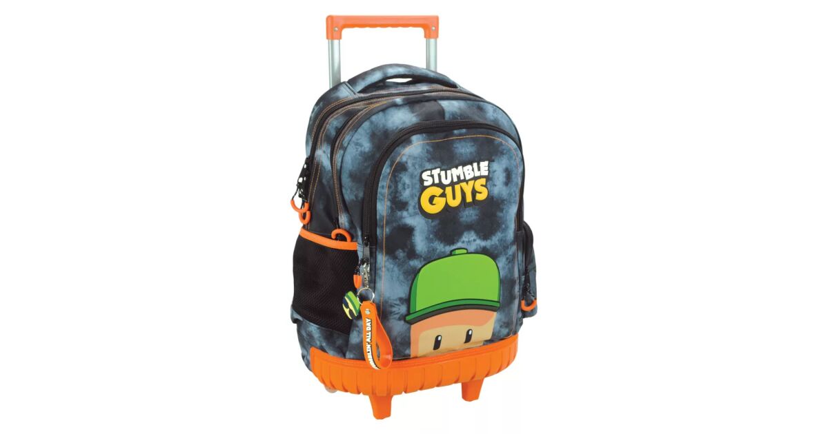 Rucsac cu roți Stumble Guys Hat Premium 42 cm | Pepita.com