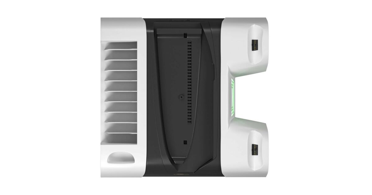 FroggieX PlayStation 5 hűtő és töltő állvány, 2 kontroller töltés ...