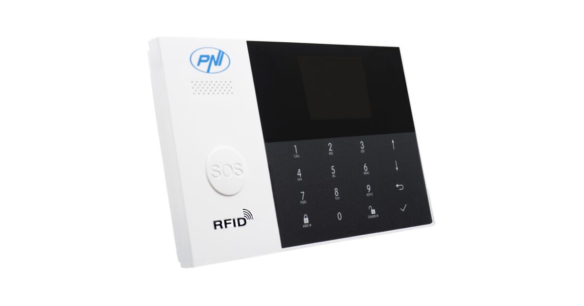 Sistem de alarmă wireless PNI SafeHouse HS550 Wifi GSM 3G, Cu ...