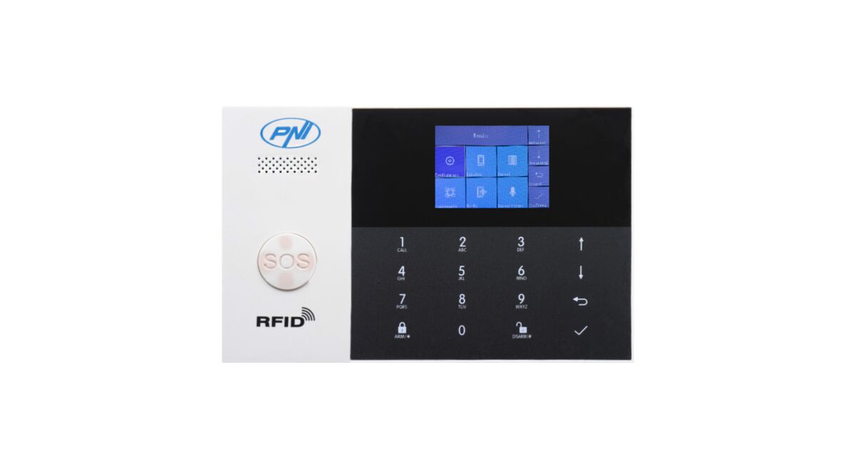 Sistem de alarmă wireless PNI SafeHouse HS550 Wifi GSM 3G, Cu ...