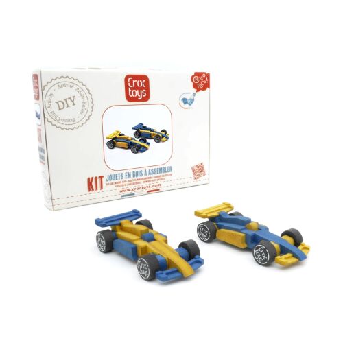 Bausatz 2 Rennautos, Croc Toys | Pepita.com