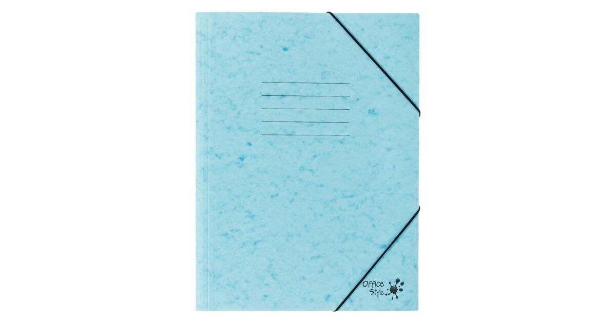 Mapa Prespan din Carton Ciel Pastel cu Elastic 25.5x34.5cm | Pepita.com