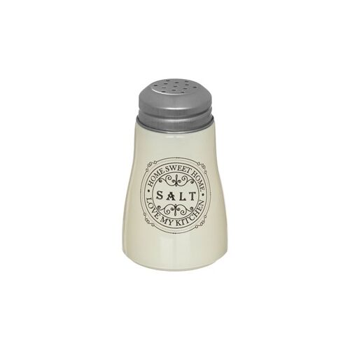 Solnita din Sticla Alba HOME SWEET HOME Ø5.5x10cm | Pepita.com