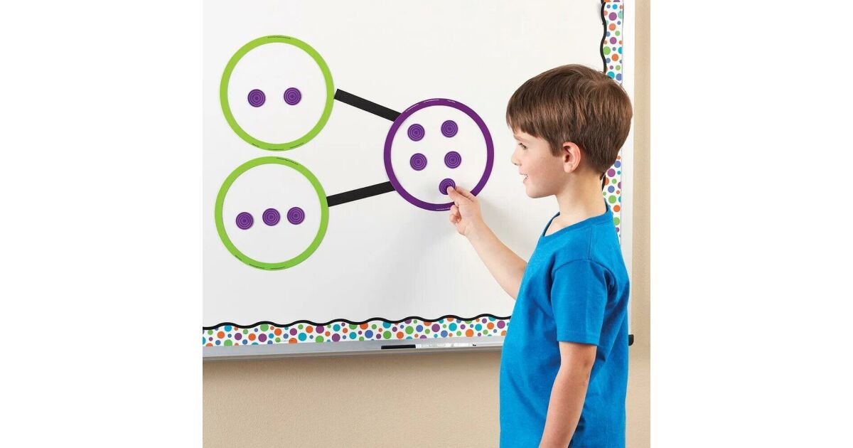 Descompunerea numerelor - set magnetic pentru clasa | Pepita.com