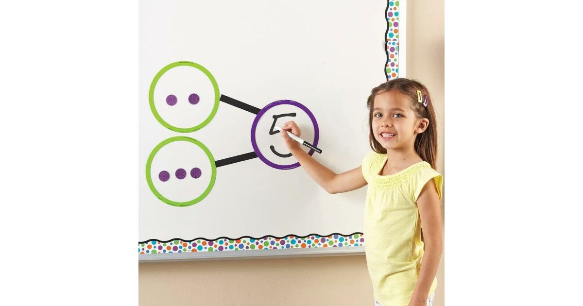 Descompunerea numerelor - set magnetic pentru clasa | Pepita.com