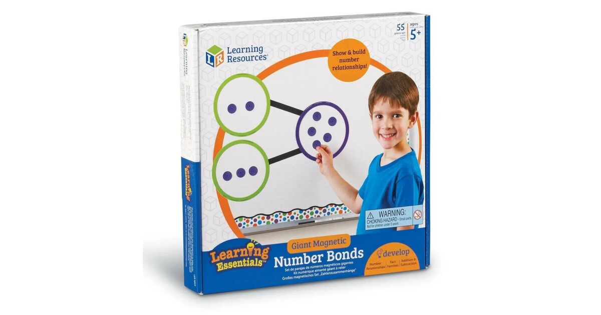 Descompunerea numerelor - set magnetic pentru clasa | Pepita.com