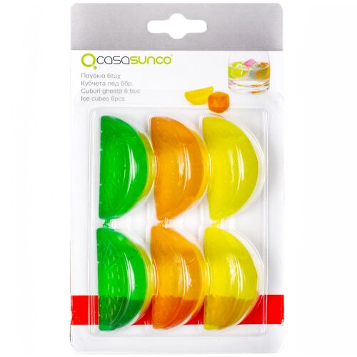 Set Cuburi Gheata Reutilizabile cu Model Lamaie - 6buc | Pepita.com