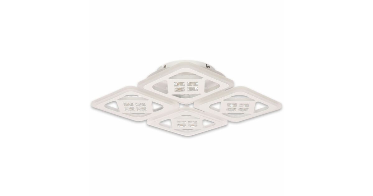 Plafoniera LED Smart Maros KL151043, dimabila, cu telecomanda, 92W ...