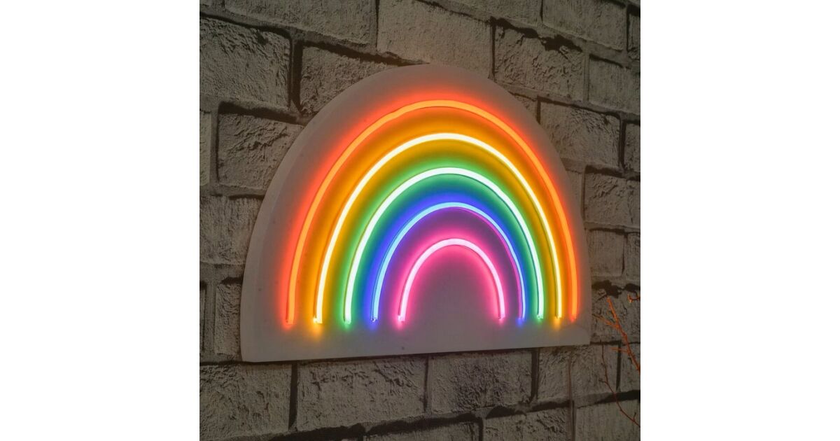 Flexible LED-Neonlichtbänder Re-Bloom, wasserdicht IP67, mehrfarbig, 50 ...