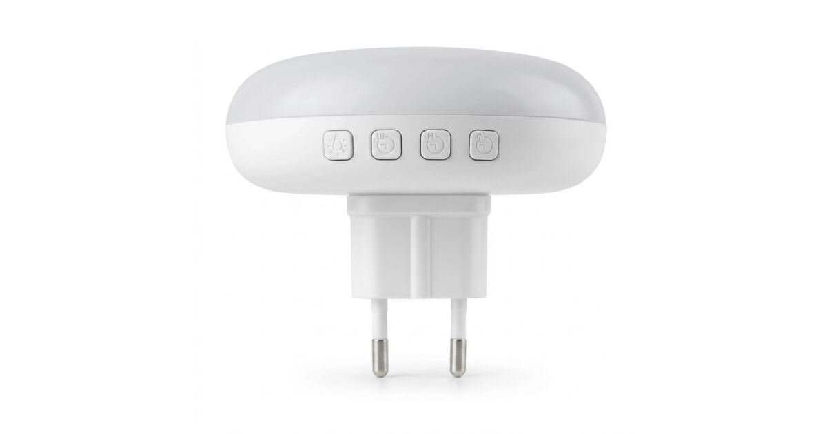 Rejtett kamera digitális órás éjjeli lámpában iUni IP71, Wi-Fi, 8GB ...