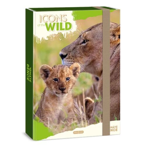 Ars Una Icons of the Wild-Lei 25 Booklet-Box (5504) A4 | Pepita.com