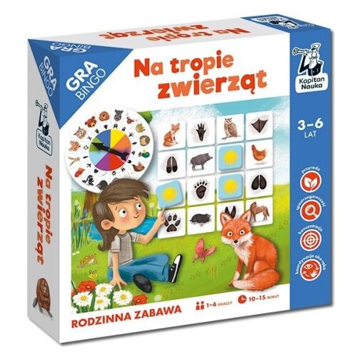 Tudomány Kapitány. Állatok nyomában. Bingójáték | Pepita.hu