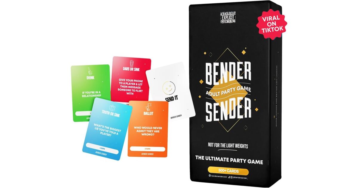 Bender Sender Adult Party Game - Joc Amuzant pentru Petreceri 18 ...