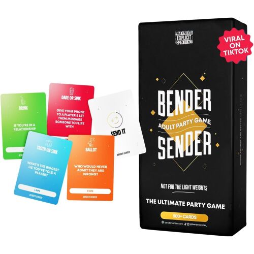 Bender Sender Adult Party Game - Joc Amuzant pentru Petreceri 18 ...
