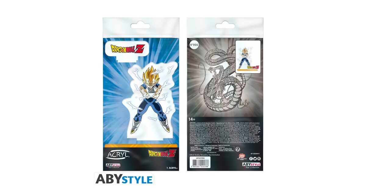 Dragon Ball akril figura Vegeta | Pepita.hu