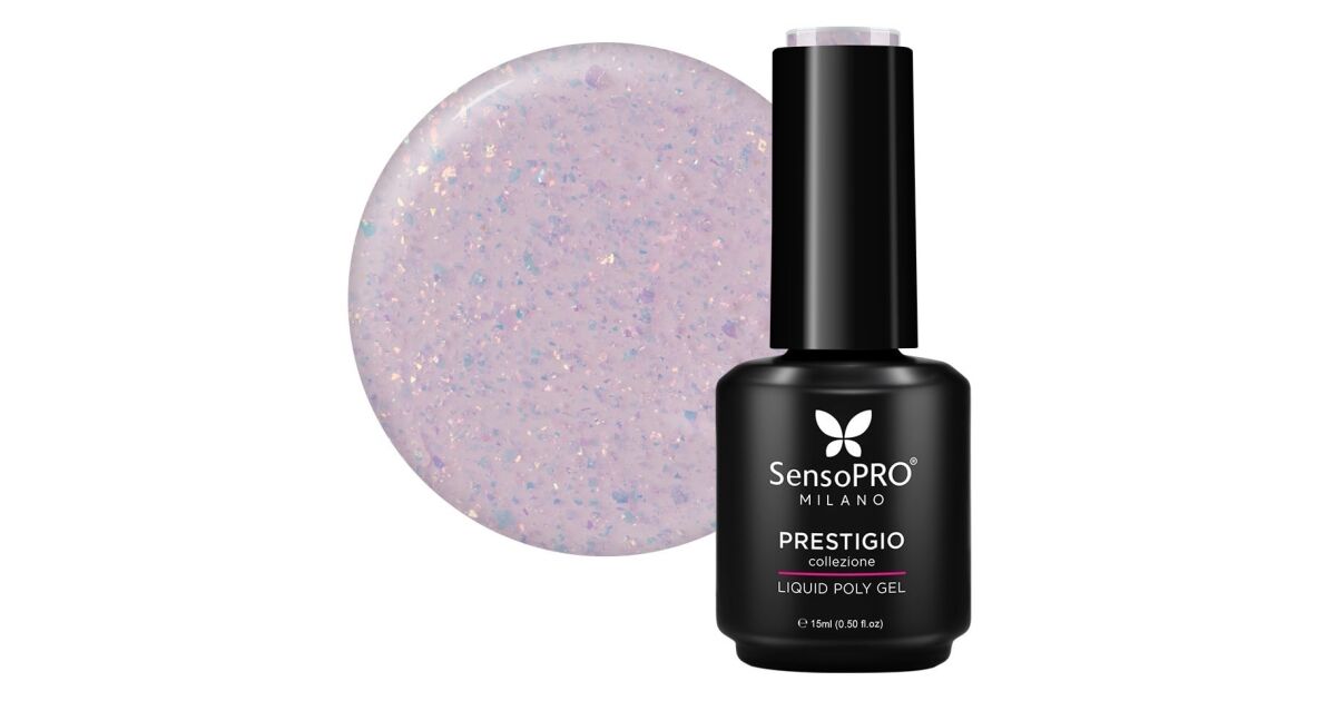 Polygel Lichid SensoPRO Milano PRESTIGIO, Rose Radiance, 15ml | Pepita.hu