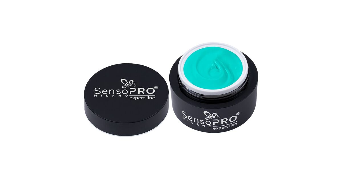 UV SensoPRO Milano Expert Line színes gél - Teal Wink 5ml | Pepita.hu