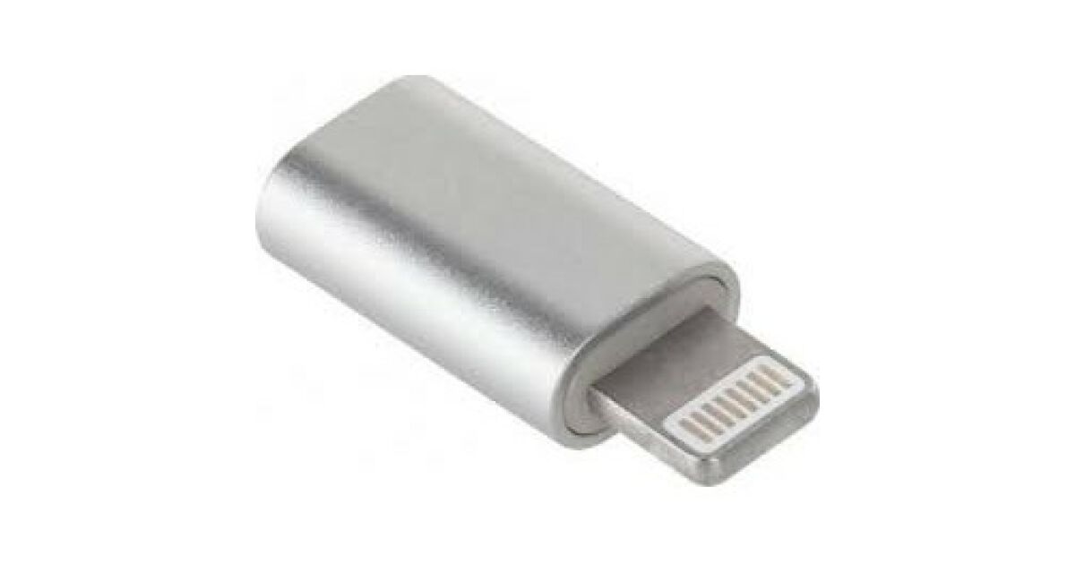 Adapter Type C (gniazdo) do Lightning (wtyczka) z dołączonym uchwytem ...